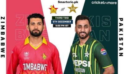 Pakistan Vs Zimbabwe 5th December 2024 Today Match Updates - Smartcric